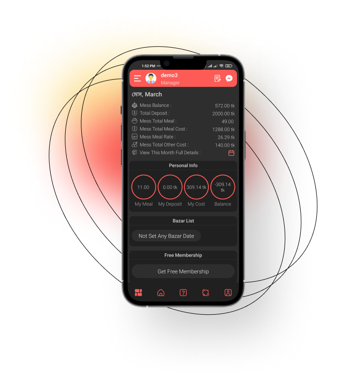 Mess Manager | Meal Manager | Meal Calculation | Mess To-let
